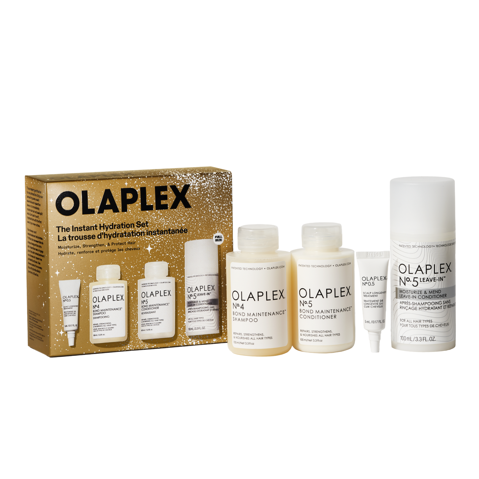 The Instant Hydration Haircare Gift Set – OLAPLEX Inc.